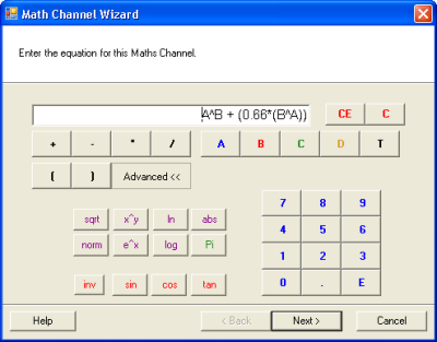 Picoscope 6 Math Channels